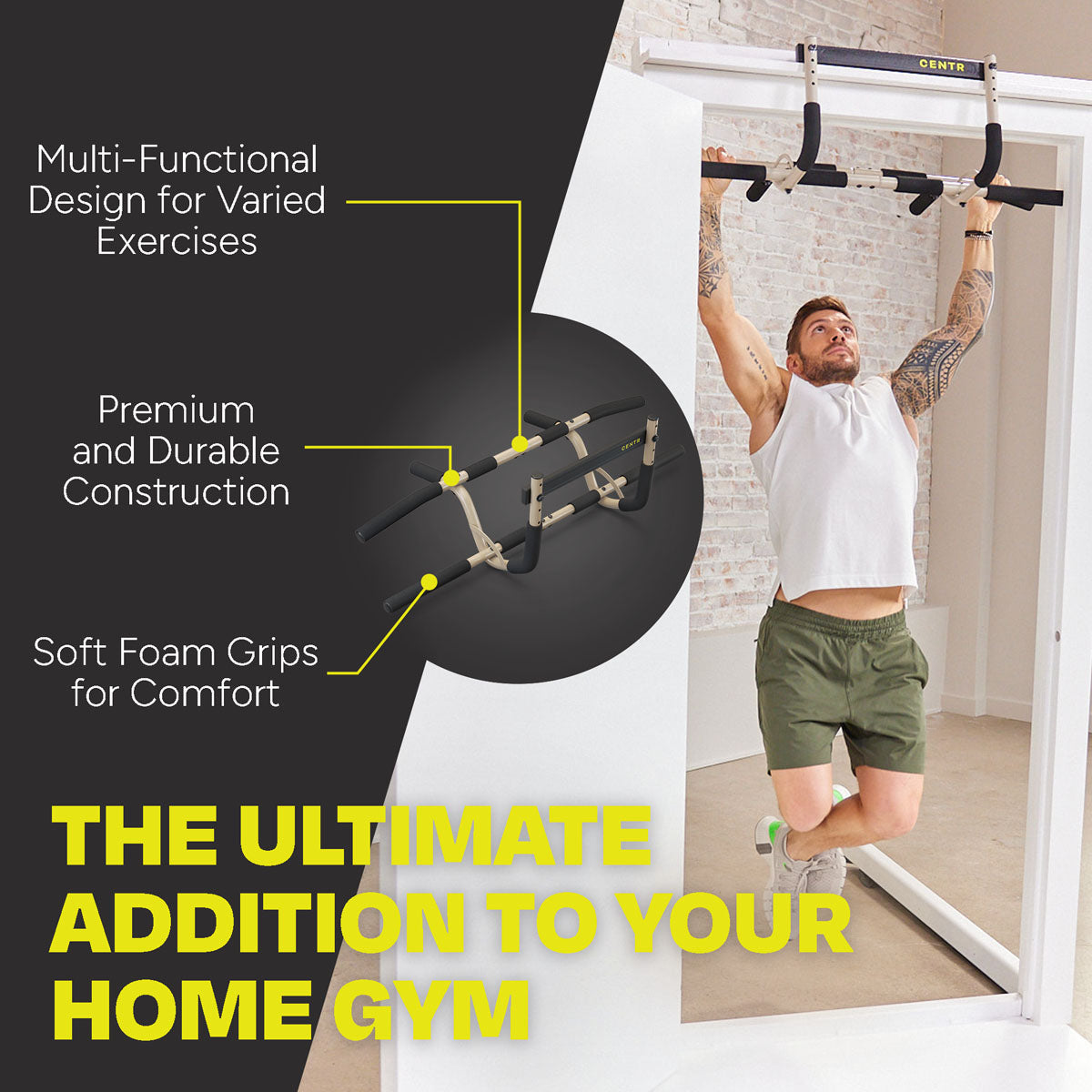 Doorway Pull Up Bar At Home Strength Training Centr Doorway Pull Up Bar At Home Strength Training Centr